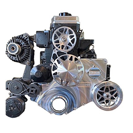 Beans Diesel Billet Cummins Stock Front Cover With Seal and Wear Sleeve ...