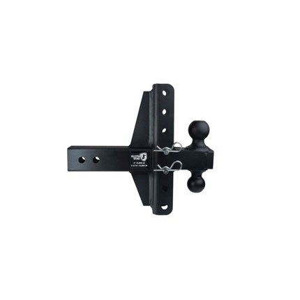 BulletProof 2.5" Medium Duty 4" & 6" Offset Hitch | Thoroughbred Diesel