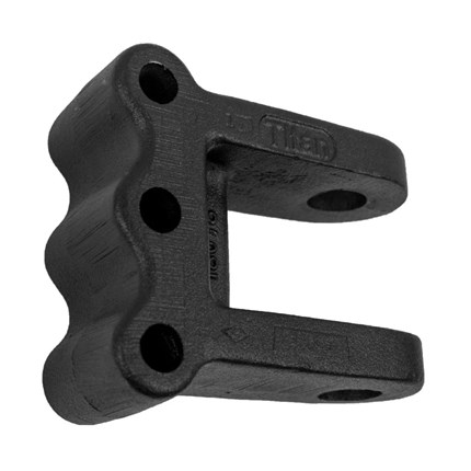 BulletProof Heavy Duty 2-Tang Clevis with 1" Pin | Thoroughbred Diesel