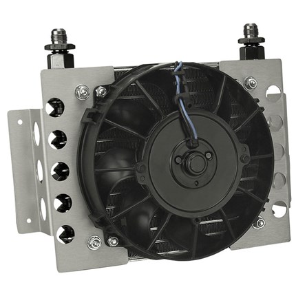 Derale 15-Row Atomic Cool Plate & Fin Transmission Cooler ...