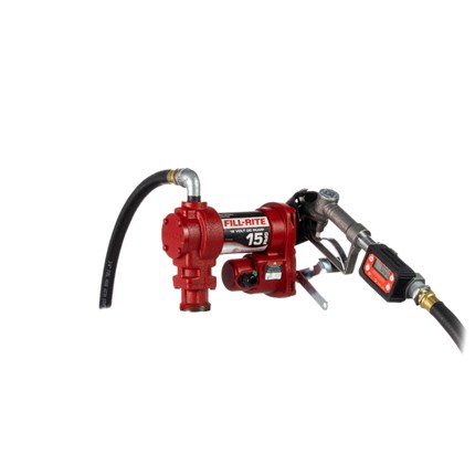 Fill-Rite FR1219H 12V Fuel Transfer Pump With TT10AN Meter And Nozzle ...