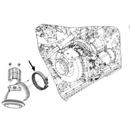 Industrial Injection V-Band Clamp Turbo To Cast Elbow - 2007.5-2018 ...