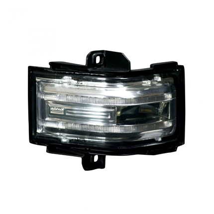 Recon White LED Flashing Clear Mirror Lights - 2017-2023 Ford Super ...