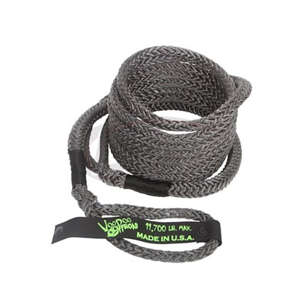 VooDoo Offroad Kinetic Recovery Rope UTV 1/2" X 16' - Black ...